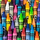 Cra-Z-Art Classic Crayons Bulk Pack, 64 Vibrant Colors, Built-in ...