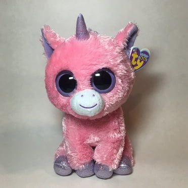 TY Beanie Boos - MAGIC the Pink Unicorn (Glitter Eyes) (Regular Size ...