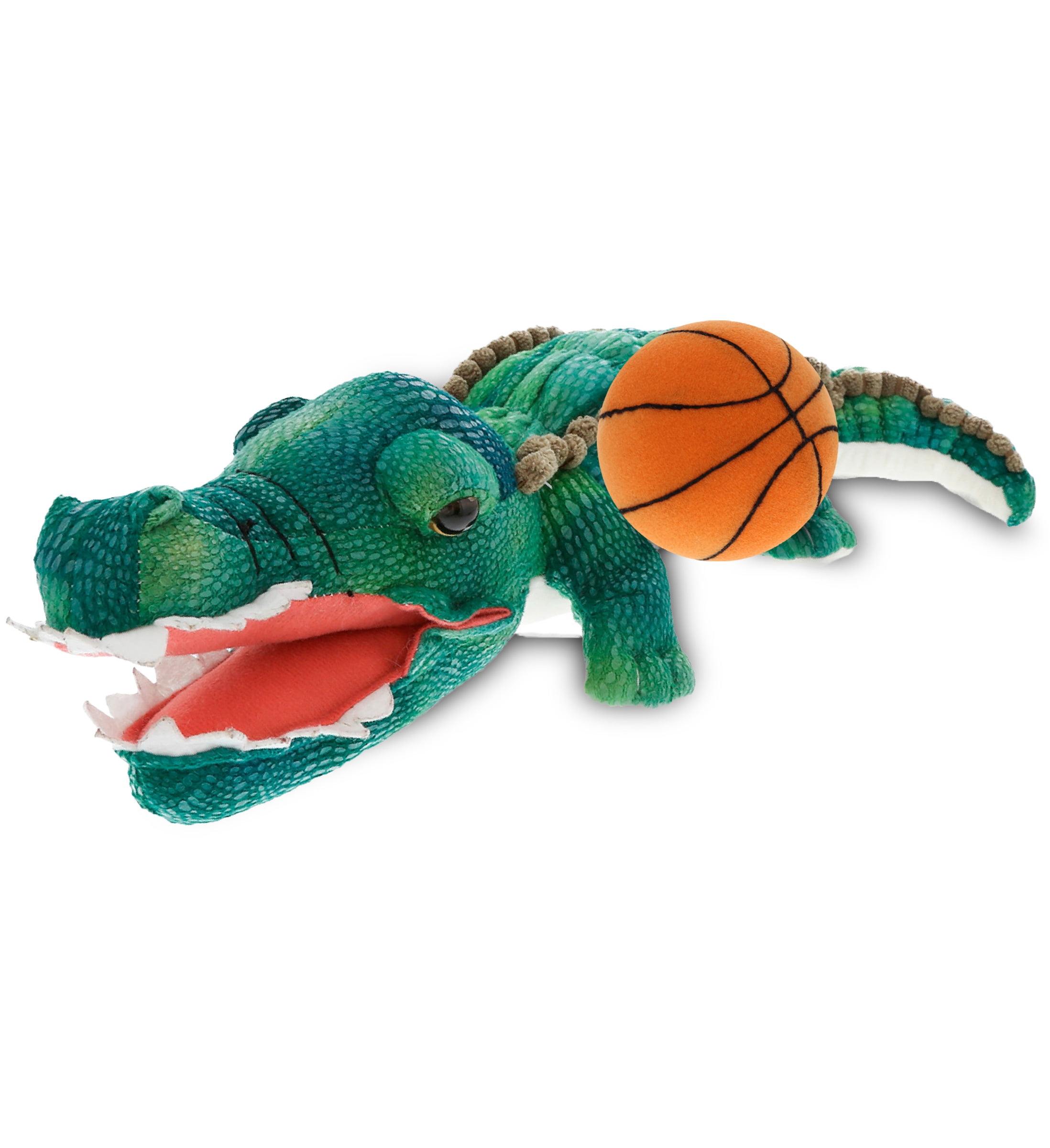 DolliBu Alligator Stuffed Animal with Basketball Plush - Soft Huggable ...