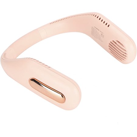 Portable Neck Fan, Bladeless Ergonomic Fan, USB Quiet Handheld Neck ...