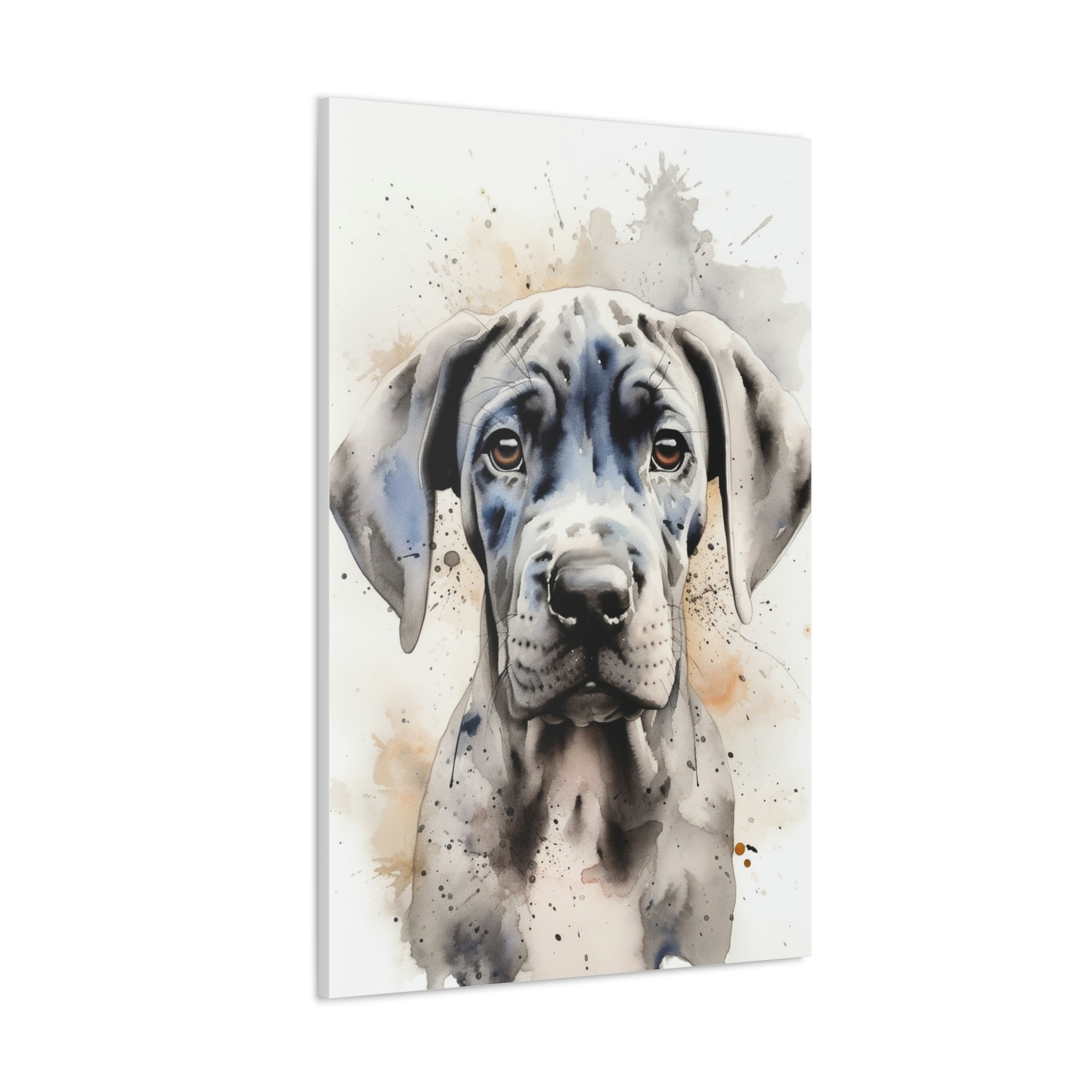 Watercolor Great Dane Painting 2 - Nursery Collection - Bedtime Stories ...