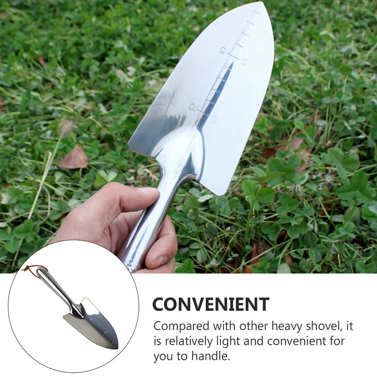 Gardening Hand Tool Stainless Steel Hand Trowel With Depth Marks - Ergonomic Garden Shovel For ...