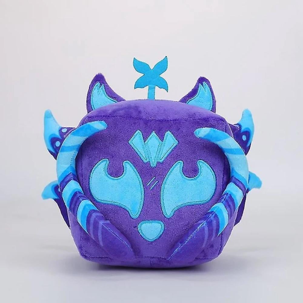 Blox Fruits Game Peripheral Fruit Leopard Box Plush Toy Purple Box Doll ...