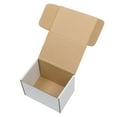 GZXS 50pcs Rectangle Corrugated Paper Boxes 6"x4"x4" Package Boxes ...