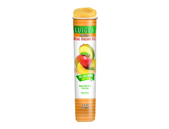 Luigis Real Italian Ice Mango Squeeze Tube, 4 Ounce - 24 per case ...