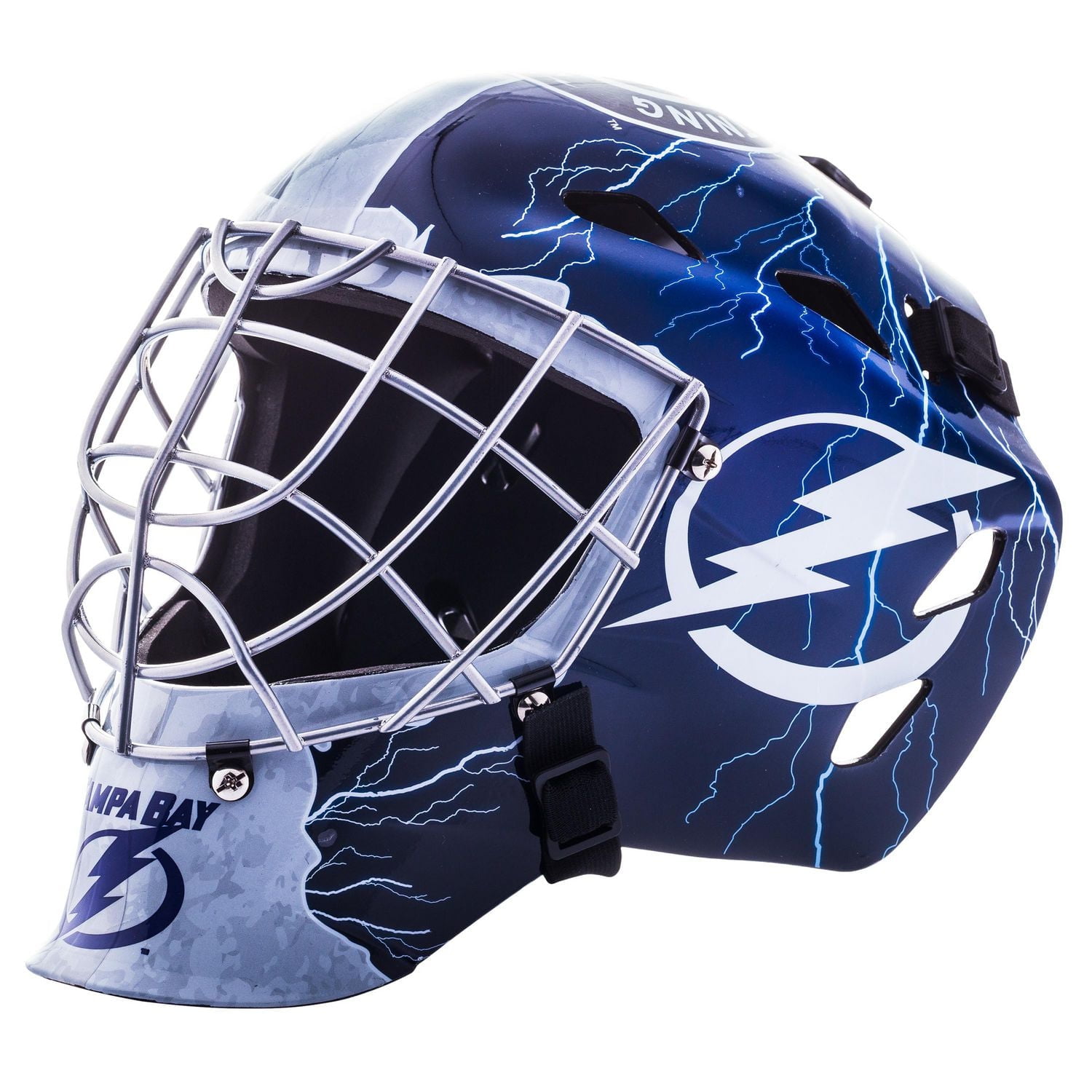 Click here for Franklin Sports Gfm 1500 Nhl Lightning Goalie Face... prices