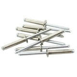 Sensethe 20 Pcs 4 x 13 mm Rivets Stainless Steel Rivet Set Riveter Tool ...