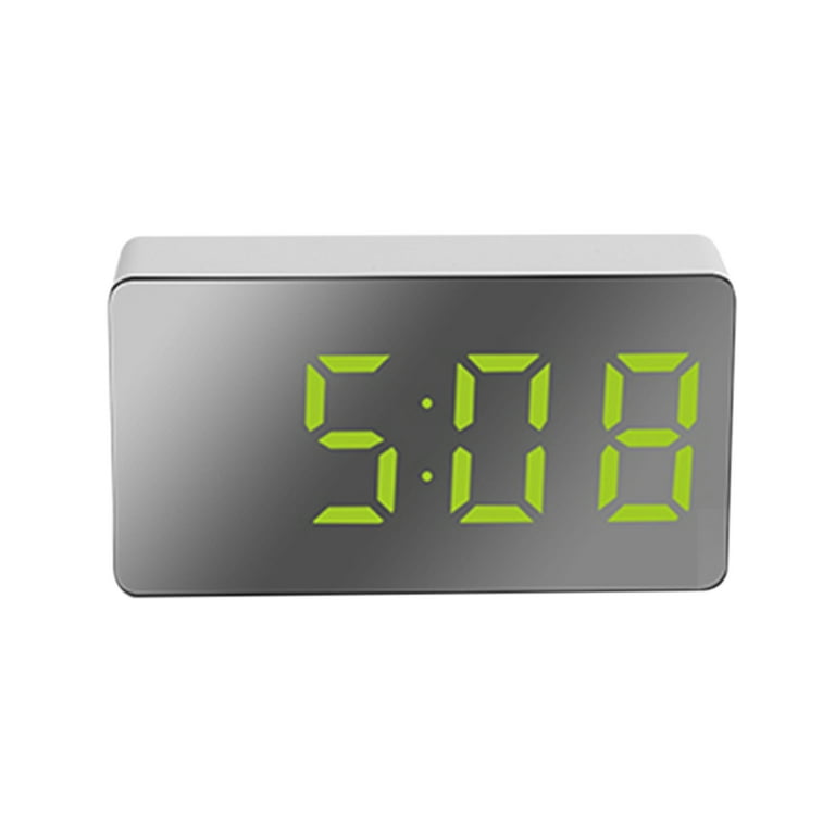 Digital Alarm Clock On Nightstand