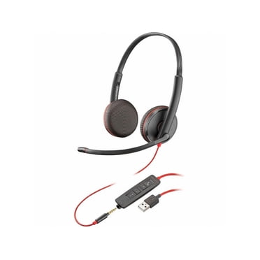 Poly Blackwire 3325 Headset - Microsoft Teams Certification - Stereo ...