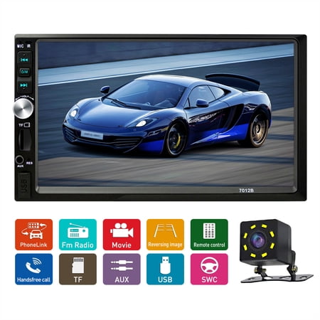 Maoww Car MP5 Player In-dash Bluetooth Media Player Handsfree 7 inch ...