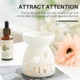 Ceramic Diffuser Candle Burner Burning Essential Oils Diffusers ...