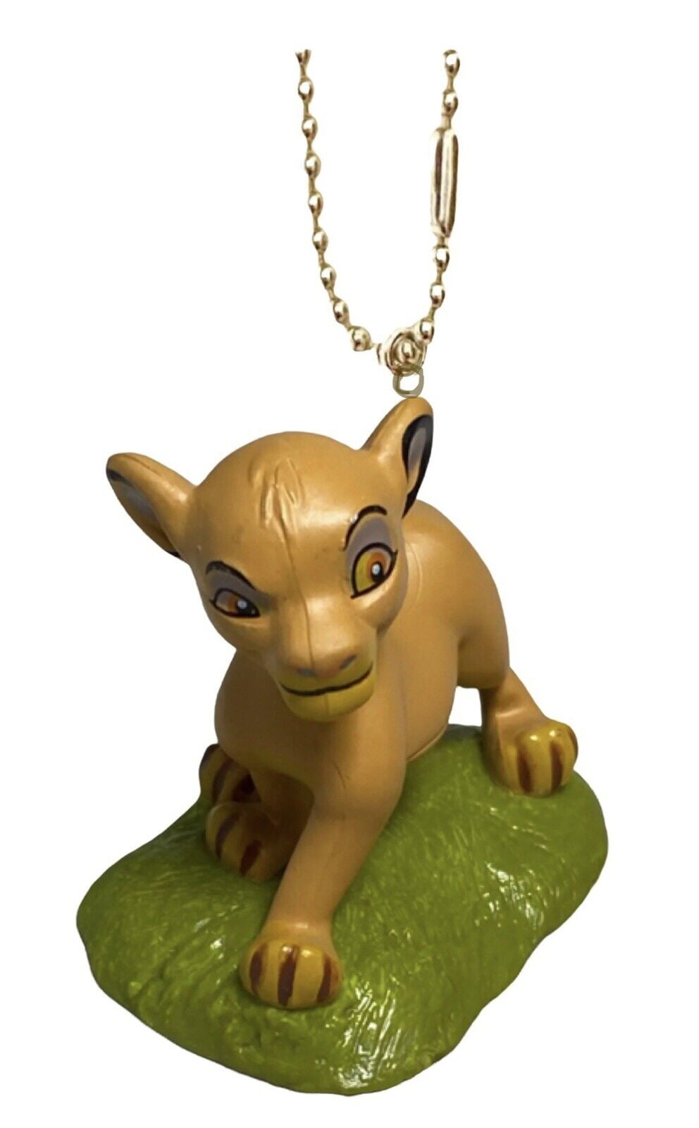 Authentic Lion King Simba Keychain Dangler Ornament PVC Figure 3 ...