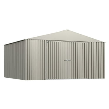 Arrow Elite Steel Storage Shed, 12x14, Cool Grey - Walmart.com