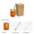 Jxlkjcxt Energizing And Delightful Yerba Mate Tea Set For A Refreshing