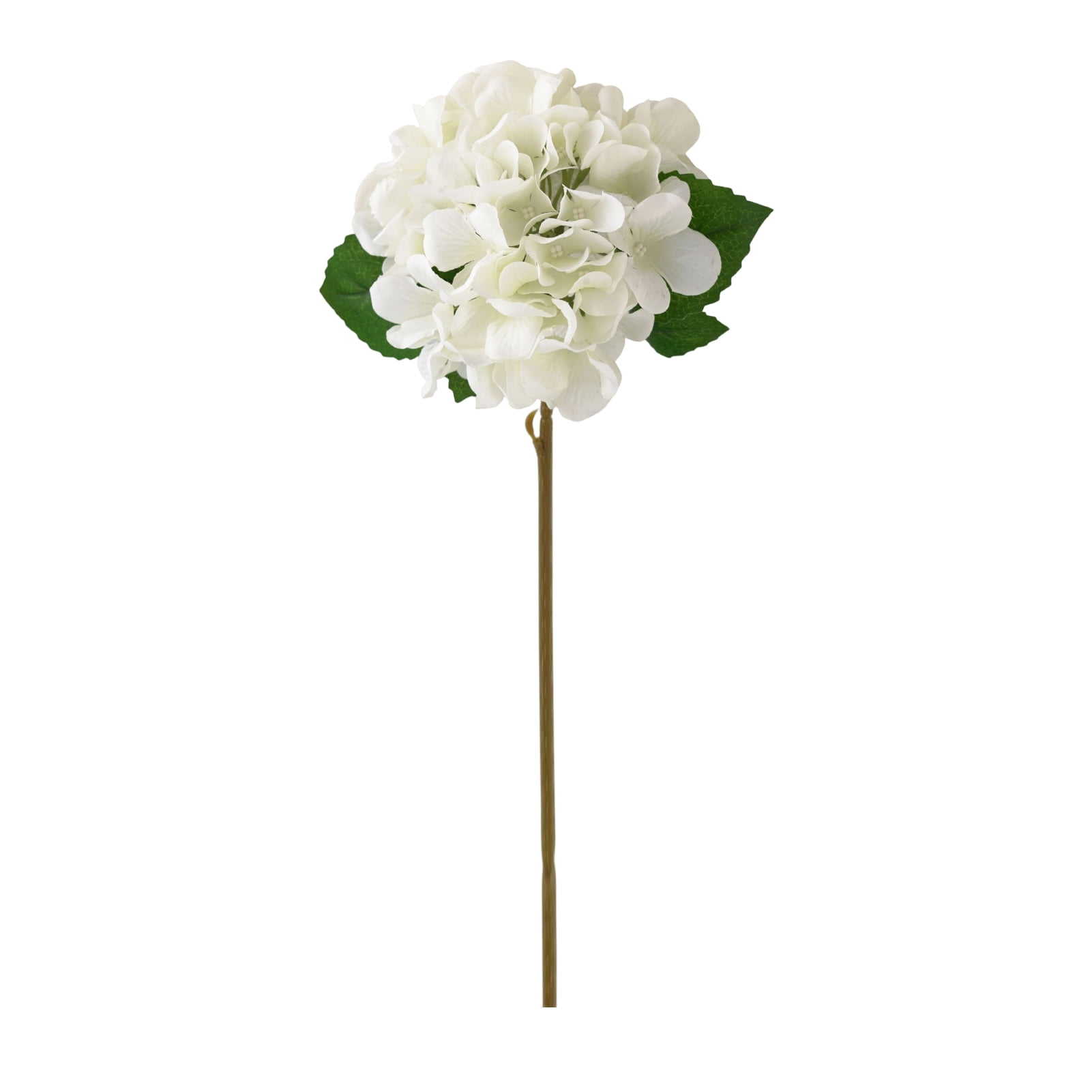 Real Touch Dark Hydrangea Artificial Flowers,Large Long Stems Faux ...