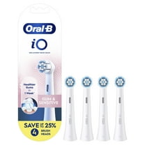 Oral-B iO Series Ultimate Clean Replacement Brush Heads, 2 Count, White ...