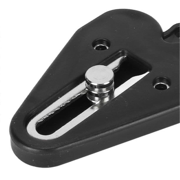 2Pcs Portable Door Locker Black PP Stainless Iron Easy Mounting Safe ...