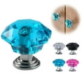 Acrylic Concave Diamond Cabinet Handles for Dresser, Wardrobe, Kitchen ...
