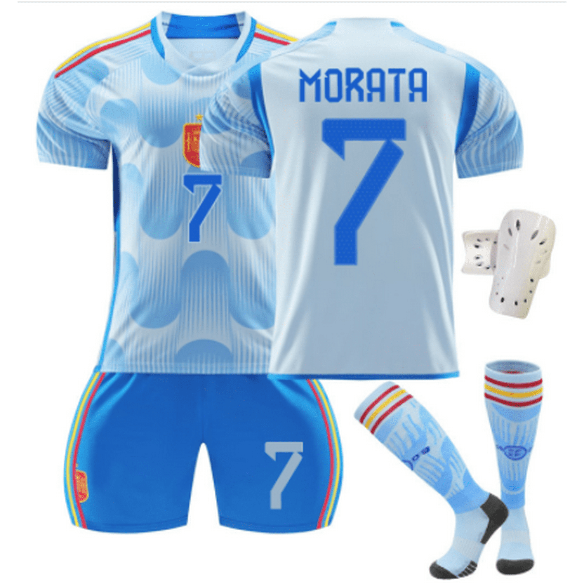 Click here for Onemix 2023 Mens And Womens Spain Away Football Te... prices