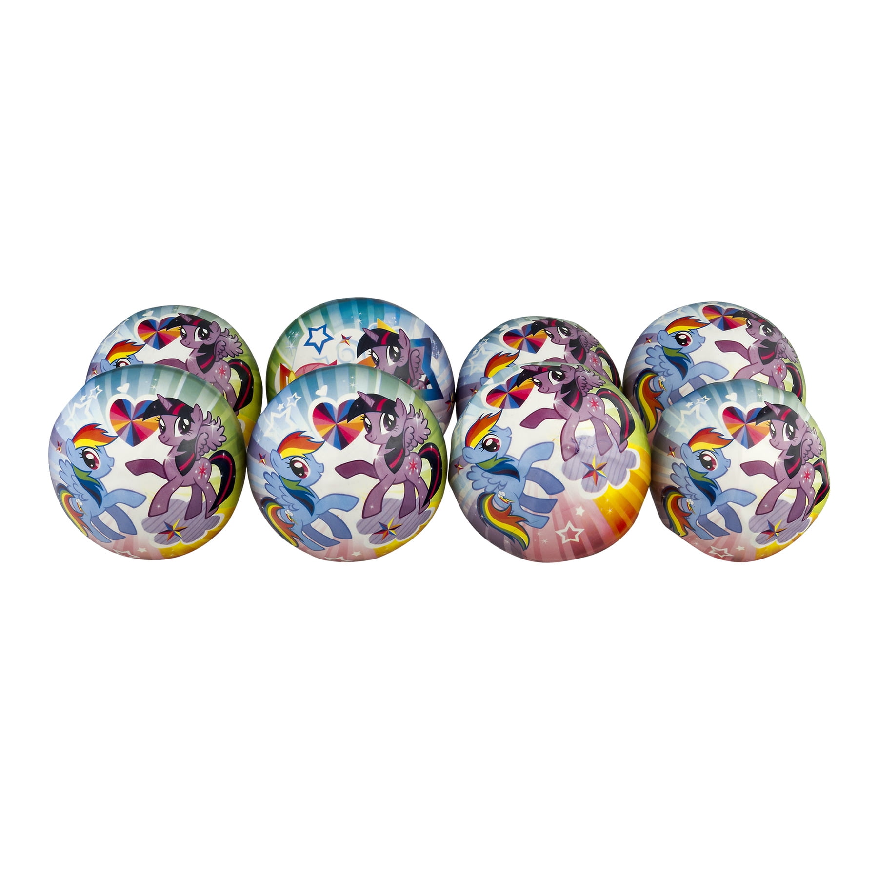 Hedstrom Deflated Playball Party Pack My Little Pony 10 Inch, 8 pack ...
