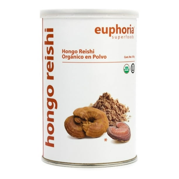 Hongo Reishi Orgánico En Polvo 100g Euphoria Superfoods | Bodega ...