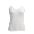 Favoffer Womens Lace Camisoles V Neck Waffle Knit Adjustable Strap ...