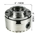VEVOR Lathe Chuck 4-inch Woodturning Chuck 4 Jaws 1 inch x 8TPI Thread Lathe Chucks Set Nova ...