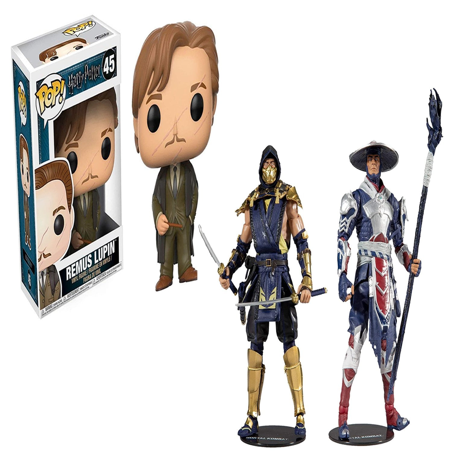 Movies -Remus Lupin Toy+ Toys Mortal Kombat Scorpion and Raiden 7 ...