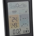 BIMZUC Home Weather Clock & Temperature/Humidity Meter with 12‑hour ...
