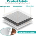 16 count Drywall Repair Kit, 2/4/6/8in Self-Adhesive Drywall Patch Kit ...
