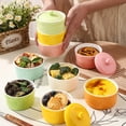Miniature Covered Porcelain Ramekin Oven Safe Pottery Bowl For Daily ...