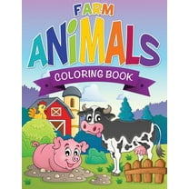 Farm Animals Coloring Book (Paperback) - Walmart.com