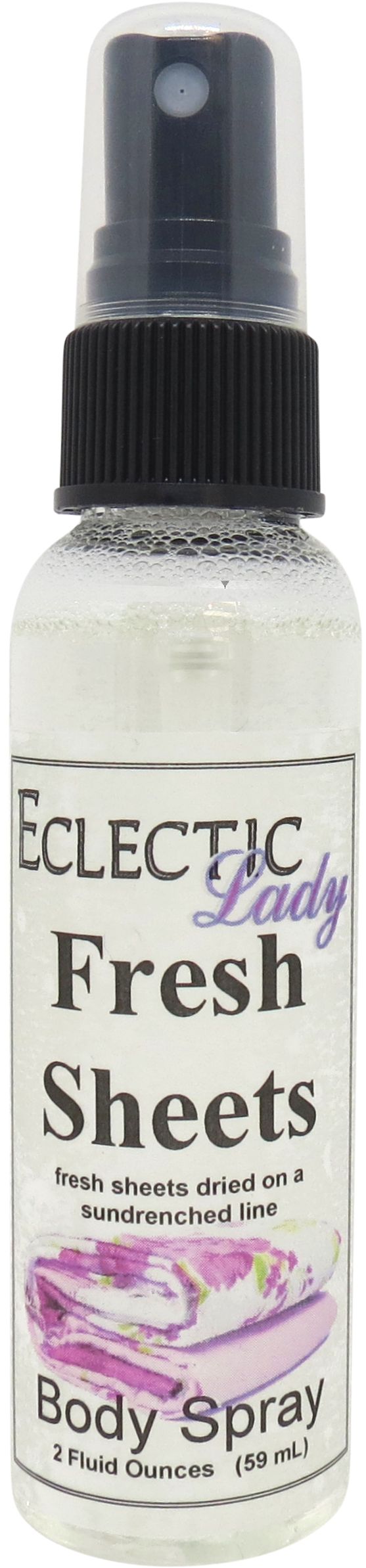Fresh Sheets Body Spray, Eclectic Lady, Hydrating Mist, Unisex, 2 oz ...