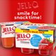 Jell-O Strawberry Sugar Free Jello Cups Gelatin Snack Value Pack, 8 Ct ...