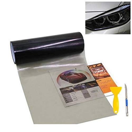KOMAS 12” X 48” Tint Vinyl Film Sticker Sheet Roll for Car Headlight ...