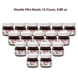 Nutella Mini Jars, 16 Count Multi-Pack, 0.88oz Glass Jars, Single Serve ...