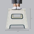 Brookstone 13 inch Foldable Plastic Step Stool, Non-Slip, 300lbs ...