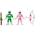 Imaginext Power Rangers Green Ranger & Pink Ranger - Walmart.com