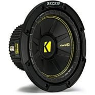 Kicker 12 Inch Bass Bundle 2 44CWCS124 Subwoofers with CXA8001 and amp ...