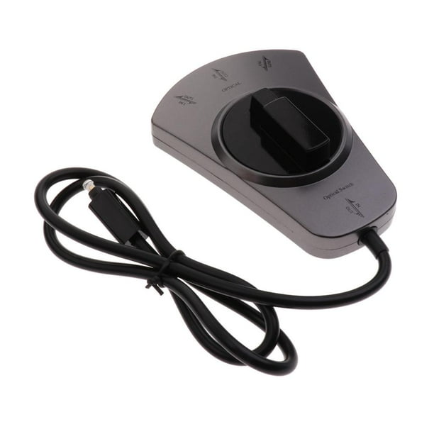 Optical 3 Way Splitter Selector Switcher Button Input And 3 Output ...