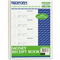 Rediform, REDS16444WCL, 3-part Wirebound Money Receipt Book, 1 Each ...