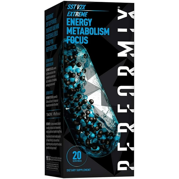 Performix SST V2X Extreme Thermogenic Fat Burner, Unflavored, 40 ...