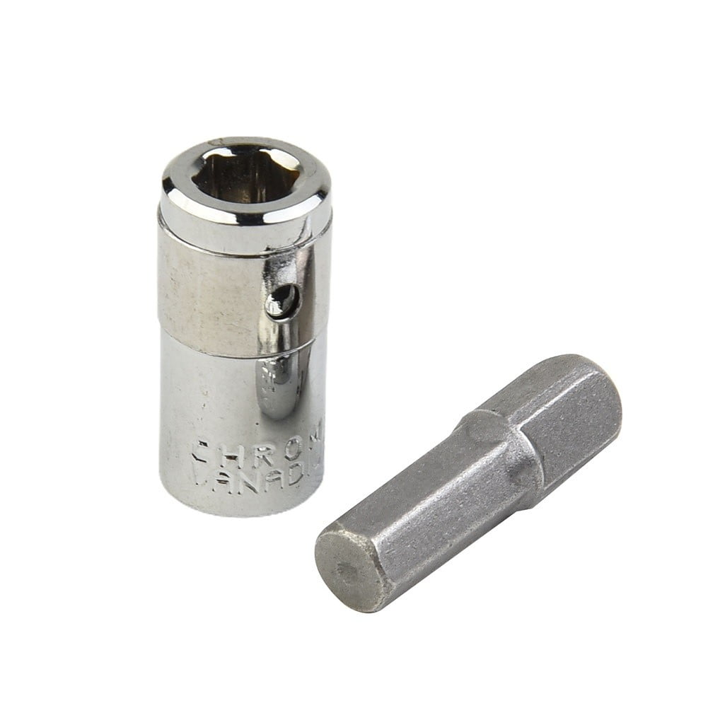 1/4 Square Drive to 1/4 Hex Shank Impact Socket+1/4 Drill Socket ... 1/4 Square Drive to 1/4 Hex Shank Impact Socket+1/4 Drill Socket ...