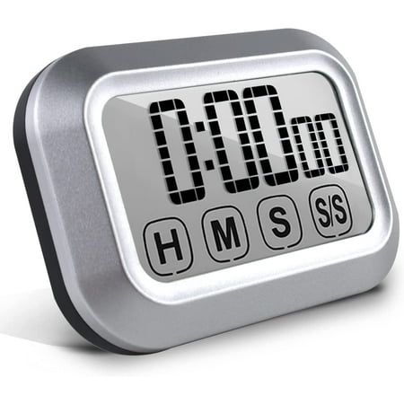 Digital Kitchen Timer Touch Screen Cooking, Magnetic Countdown Timer ...
