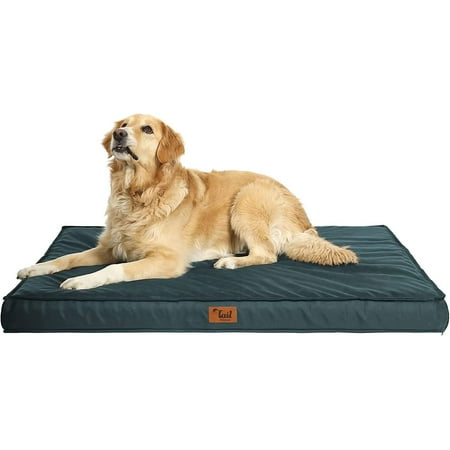 Hersh Outdoor All Weather Dog Bed, Waterproof Dog Bed for Large Dogs ...