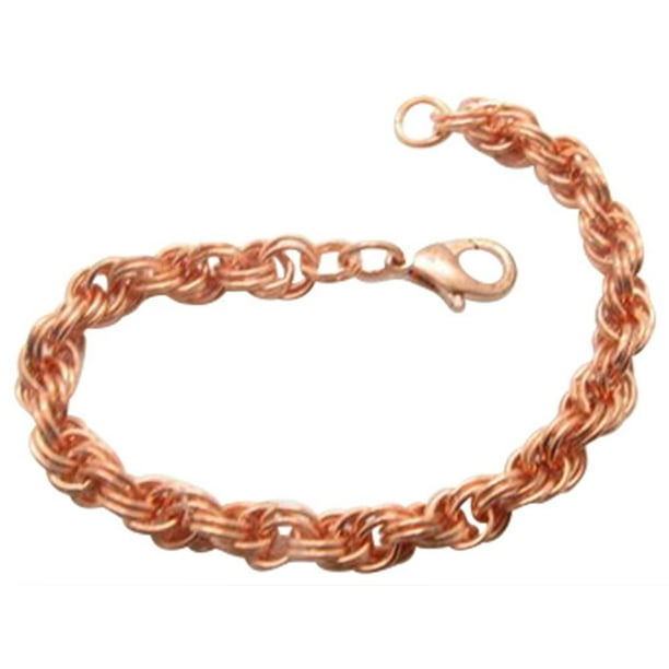 Copper Anklets - 10 1/2 Inch Solid Copper Anklet, 5/16 of an inch wide ...