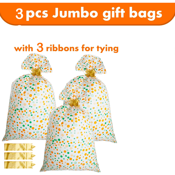 8PCS PVC Gift Bag with Handle Rectangle Transparent Gift Wrap Bag Gift Storage Bags for Bridal ...