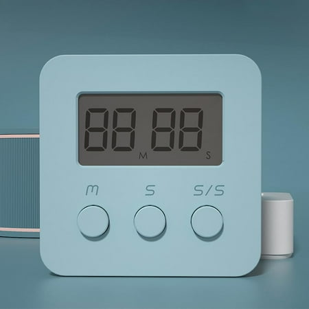 Alarm Loud Counter Game Digital Count Down Clock Timer Electronic Blue ...