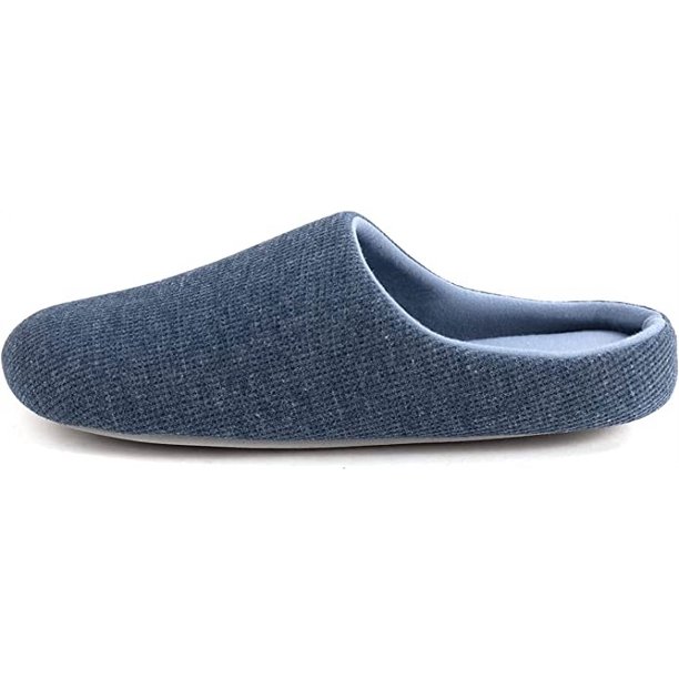 ULTRAIDEAS Men's Lightweight Cotton Slippers with Memory Foam and Soft ...