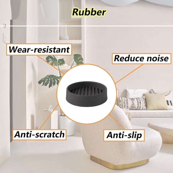 SlipToGrip Bed and Furniture Stopper | Furniture Wheel Stopper | Pack ...